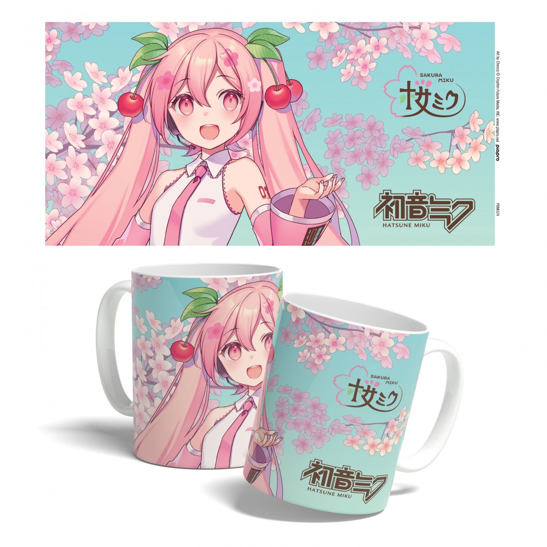 Popbuddies OfficialHatsune Miku: Sakura Miku Cherry Blossom Mug - PBMU23
